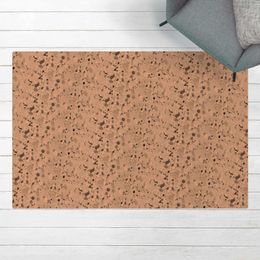 Bilderwelten Kork-Teppich modern grau Korkmatte - Kies Muster in Grau - Deko K&uuml;che