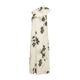 Levete Room Damen Jerseykleid "Levete Room Dress LR-LENORA 4"l185c, turtledove combi, Gr. XXL, Obermaterial: 100% Viskose, Kleider