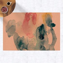 Bilderwelten Kork-Teppich Abstrakt bunt originell Korkmatte - Intrige I - Deko Wohnzimmer Schlafzimmer