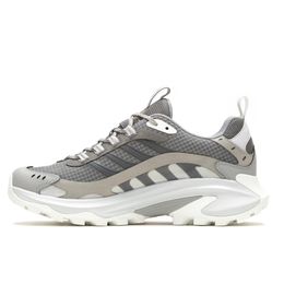 Merrell Damen Wanderschuh "MOAB SPEED 2 GORE-TEX", Gr. 40,5, grau, Synthetik, Schuhe, wasserdicht dank Gore-Tex Membrane
