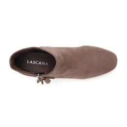 Lascana Damen Stiefelette, Gr. 36, braun, Obermaterial: 100% Textilmaterial. Decksohle: 100% Lederimitat. Futter: 100% Textilmaterial. Laufsohle:
