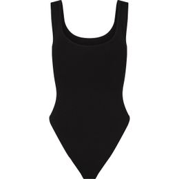 Urban Classics Damen Body "Urban Classics Damen Ladies Organic Tank Body", schwarz, Gr. XL, 95% Baumwolle, 5% Elasthan, Bodys