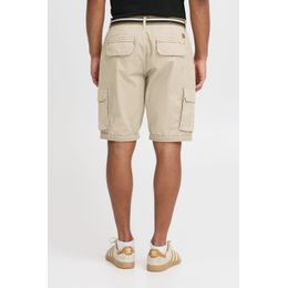 Blend Herren Cargoshorts "BHBrian"oatmeal, Gr. L, unifarben, Web, 98% Baumwolle, 2% Elasthan, Hosen, Stilvolle Cargo Shorts mit Taschen und G&uuml;rtel