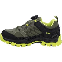 CMP Kinder Outdoorschuh "KIDS KIRUNA LOW FITGO TREKKING SHOES WP", Gr. 36, gr&uuml;n, Leder, Synthetik, Schuhe, wasserdicht