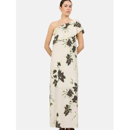 Levete Room Damen Jerseykleid "Levete Room Dress LR-LENORA 4"l185c, turtledove combi, Gr. L, Obermaterial: 100% Viskose, Kleider