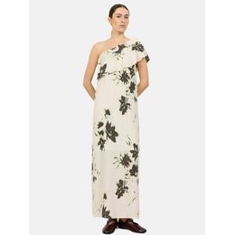 Levete Room Damen Jerseykleid "Levete Room Dress LR-LENORA 4"l185c, turtledove combi, Gr. M, Obermaterial: 100% Viskose, Kleider