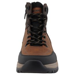 Romika Herren Winterboots, Gr. 41, schwarz, Lederimitat, Schuhe, Schn&uuml;rboots, Trekkingstiefel mit Rei&szlig;verschluss