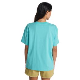 Billabong Damen T-Shirt "Rip Currents", blau, Gr. XL, Obermaterial: 100% Baumwolle., Shirts