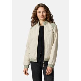 Ragwear Damen Bomberjacke "Chenna Summer YOUMODO"ecru, Gr. XXXL, Obermaterial: 100% Nylon. Innenfutter: 100% Polyester. Wattierung: 100% Polyester,