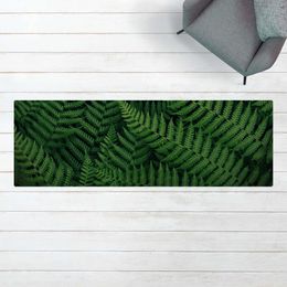 Bilderwelten Kork-Teppich Tropisch gr&uuml;n Korkmatte - Farn - Gr&auml;ser Wohnzimmer Schlafzimmer