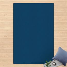 Kork-Teppich - Preussisch-Blau - Unifarben blau Korkmatte Deko Wohnzimmer Schlafzimmer