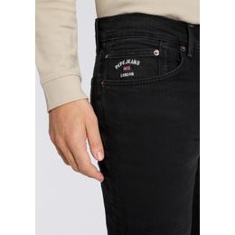 Pepe Jeans Herren Slim-fit-Jeans "SLIM JEANS HATCH FS WASHED BLK", schwarz, Gr. 34, Denim/Jeans, Obermaterial: 98% Baumwolle, 2% Elasthan, Jeans, im