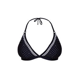 JOOP! JOOP Damen Bandeau-Bikini-Top "Brismar Beach"schwarz beauty aop, Gr. 38, Obermaterial: 83% Polyamid, 17% Elasthan, Bikini-Oberteile