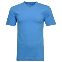 Ragman Herren T-Shirt, blau, Gr. XXL, Baumwolle, Shirts