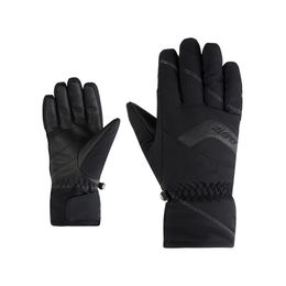 Ziener Damen Multisporthandschuhe "KARION-Z AS glove lady", schwarz, Gr. 7, Materialmix, Handschuhe