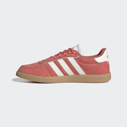 Damen Sneaker "BREAKNET SLEEK", adidas Sportswear, Gr. 38,5, rot, Leder, Synthetik, Schuhe