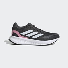 Kinder Laufschuh "RUNFALCON 5", adidas Sportswear, Gr. 39, schwarz, Synthetik, Textil, Schuhe