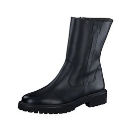 Paul Green Damen Stiefelette "Paul Green Stiefelette Glattleder", Gr. 38,5, schwarz, Glattleder, Schuhe