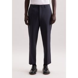 Seidensticker Herren Chinohosegrau, Gr. 50, unifarben, 53% Polyester, 45% Wolle, 2% Elasthan, Hosen