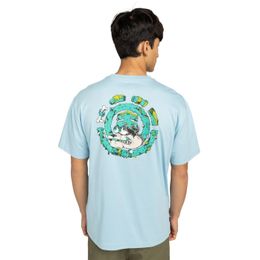 Element Herren T-Shirt "Bad Doggie", blau, Gr. S, Obermaterial: 100% Baumwolle., Shirts