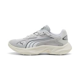 Puma Damen Sneaker "INSPHERE MUSE", Gr. 37feather gray, Puma wei&szlig;, cool light gray, Textil, Schuhe, leicht profilierte Gummi-Laufsohle, nicht