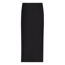 Betty Barclay Damen Maxirock "Damen mit Seitenschlitzen"schwarz, Gr. 38, Strick, Obermaterial: 55% Viskose, 30% Polyester, 15% Polyamid, R&ouml;cke