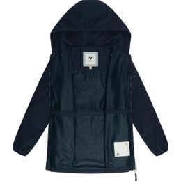 Ragwear Damen Outdoorjacke "Monadissimo B", blau, Basic, Gr. XS, Obermaterial: 65% Polyester, 35% Baumwolle. Innenfutter: 100% Polyester, Jacken,
