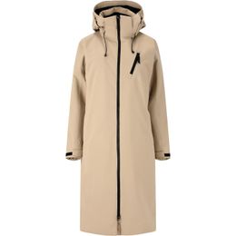 WHISTLER Damen Parka "Bellway"beige, Gr. 42, unifarben, 100% Polyester, Jacken, Im langen Schnitt mit optimalem Wetterschutz