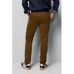 MEYER Herren Chinos "M5 Chino 9-6001", braun, Gr. 33, unifarben, 98% Baumwolle, 2% Elasthan, Hosen, M5 Serie