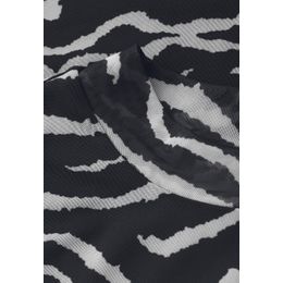 Damen Langarmbluseflint grau, Gr. 34, STREET ONE STUDIO, gemustert, Stoff, Obermaterial: 95% Polyester, 5% Elasthan. Futter: 100% Viskose, Blusen,