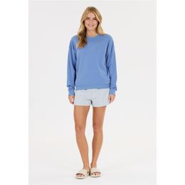 ENDURANCE ATHLECIA ATHLECIA Sweatshirt "Crecy"himmelblau, Gr. 38, unifarben, 50% Baumwolle, 48% Polyester, 2% Elasthan, Sweatshirts, aus super weichem Material