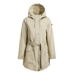 Khujo Damen Anorak "PREA"cloud gr&uuml;n, Gr. XL, unifarben, Web, 75% Baumwolle, 25% Nylon, Jacken