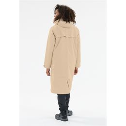 WHISTLER Damen Parka "Bellway"beige, Gr. 44, unifarben, 100% Polyester, Jacken, Im langen Schnitt mit optimalem Wetterschutz