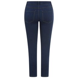 Only Damen Skinny-fit-Jeans "ONLRINA REG WAIST SK BOX DNM", blau, Gr. XL, unifarben, Denim/Jeans, Obermaterial: 53% Viskose, 29% Baumwolle, 17%