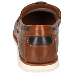 Lerros Herren Loafer, Gr. 44, braun, Leder, Schuhe, Slipper, Schlupfschuh, Mokassin, Halbschuh mit Perforation