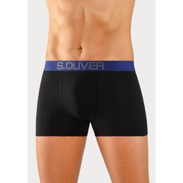 s.Oliver Herren Boxer "Boxershorts f&uuml;r Herren", Gr. S, bunt, Jersey, Obermaterial: 92% Baumwolle, 8% Elasthan (LYCRA), unifarben, Unterhosen, mit