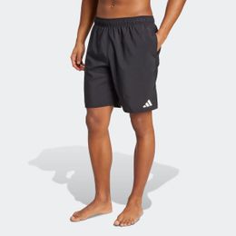Herren Badeshorts "8 ZOLL", schwarz-wei&szlig;, Gr. M, adidas Performance, Obermaterial: 100% Polyester, Badehosen
