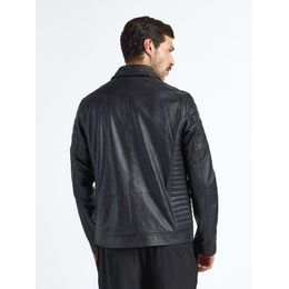 Maze Herren Lederjacke "William", schwarz, Gr. XXXL, Obermaterial: 100% Lammleder. Futter: 100% Baumwolle. &Auml;rmelfutter: 100% Polyester, Jacken