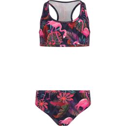 ZIGZAG M&auml;dchen Balconette-Bikini "Irena", bunt, Gr. 104, bedruckt, mehrfarbig, 80% Polyamid, 20% Elasthan, Bikini-Sets, mit UV-Schutzfunktion