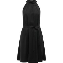 Ragwear Damen A-Linien-Kleid "Angylee Print YOUMODO", schwarz, Gr. XXL, Material: 80% Viskose, 20% Polyester, Kleider, Leichtes Sommerkleid mit