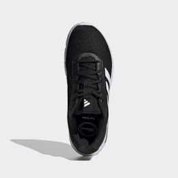 Herren Walkingschuh "CLOUDFOAM FLEX, SCHN&Uuml;RSENKEL", adidas Sportswear, Gr. 48, schwarz-wei&szlig;, Textil, Schuhe