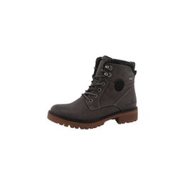Tom Tailor Damen Stiefel "Tom Tailor Winter Boots", Gr. 37, grau, Polyurethan, Schuhe