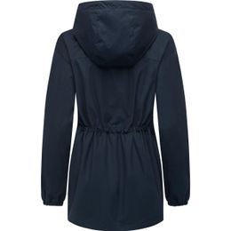 Ragwear Damen Outdoorjacke "Monadissimo B", blau, Basic, Gr. XXL, Obermaterial: 65% Polyester, 35% Baumwolle. Innenfutter: 100% Polyester, Jacken,