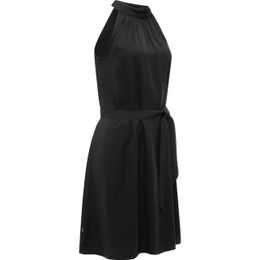 Ragwear Damen A-Linien-Kleid "Angylee Print YOUMODO", schwarz, Gr. XL, Material: 80% Viskose, 20% Polyester, Kleider, Leichtes Sommerkleid mit