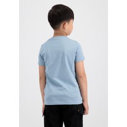 M&auml;dchen T-Shirt "Basic T-Shirt BL K", bunt, Gr. 14, Alpha Industries, Obermaterial: 100% Baumwolle, Shirts