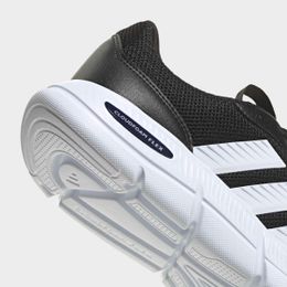 Herren Walkingschuh "CLOUDFOAM FLEX, SCHN&Uuml;RSENKEL", adidas Sportswear, Gr. 44,5, schwarz-wei&szlig;, Textil, Schuhe