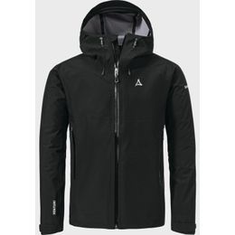 Sch&ouml;ffel SCH&Ouml;FFEL Herren Outdoorjacke "Hiking Jacket Style Cascata MNS", schwarz, Gr. 52, Oberstoff: Aussenseite: 100% Polyester, Innenseite: 100% Polyester.