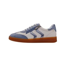 Marco Tozzi Damen Sneaker "Marco Tozzi Sneaker Lederimitat/Textil", Gr. 40, blau, Lederimitat, Textil, Schuhe