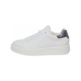 Steve Madden Herren Sneaker "Steve Madden Sneaker Leder", Gr. 44, wei&szlig;, Leder, Schuhe