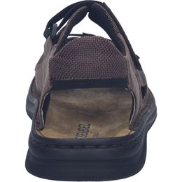 Josef Seibel Herren Sandale "Max 61, moro", Gr. 48, braun, Obermaterial: 80% Rindsleder Leather cow. 20% Textilmaterial TEXMAT., Schuhe